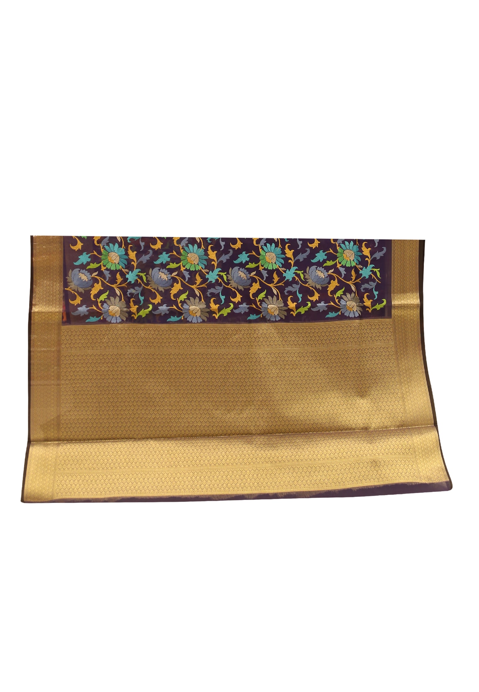 Biye Bazaar | Indian Mosline Saree