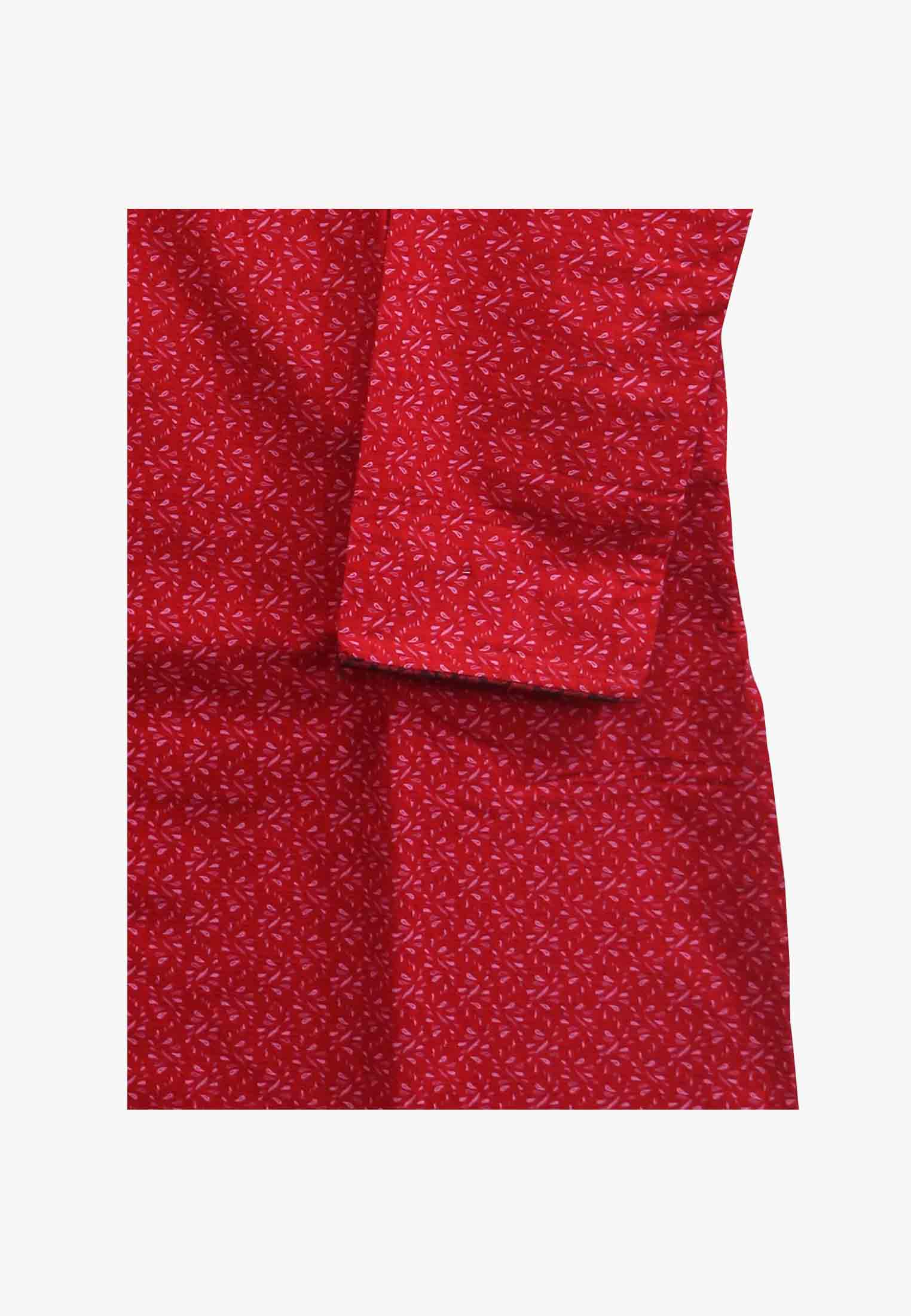 Biye Bazaar | Red Indian Cotton Panjabi