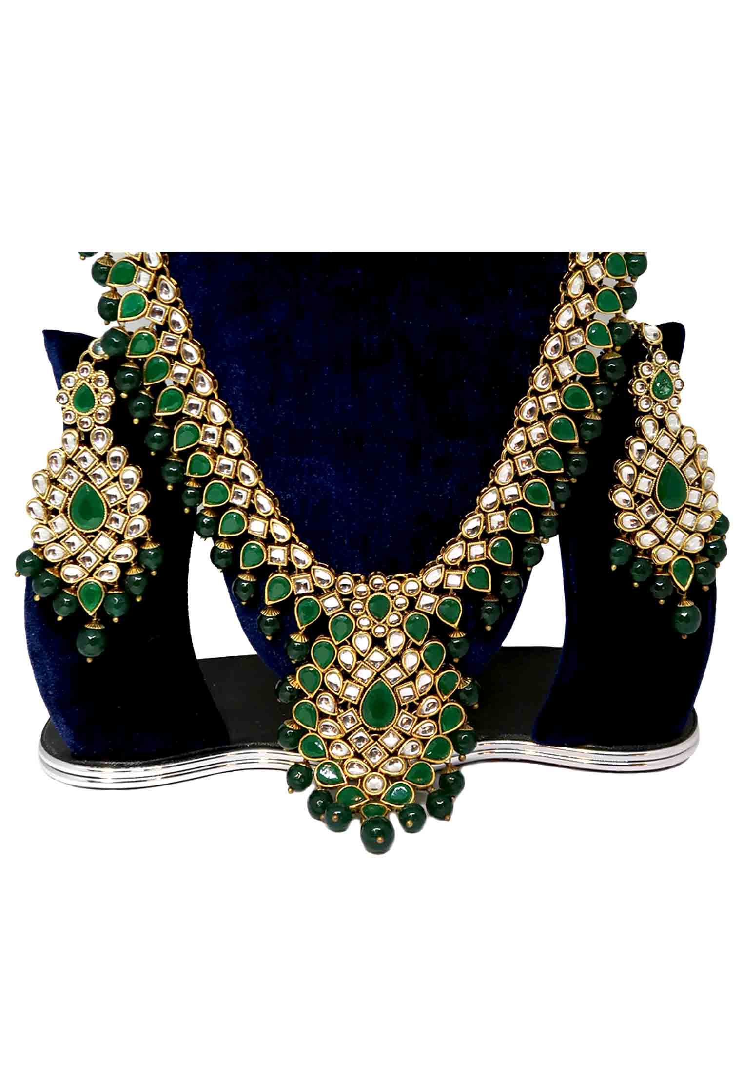 Biye Bazaar | Sita har necklace with ear ring
