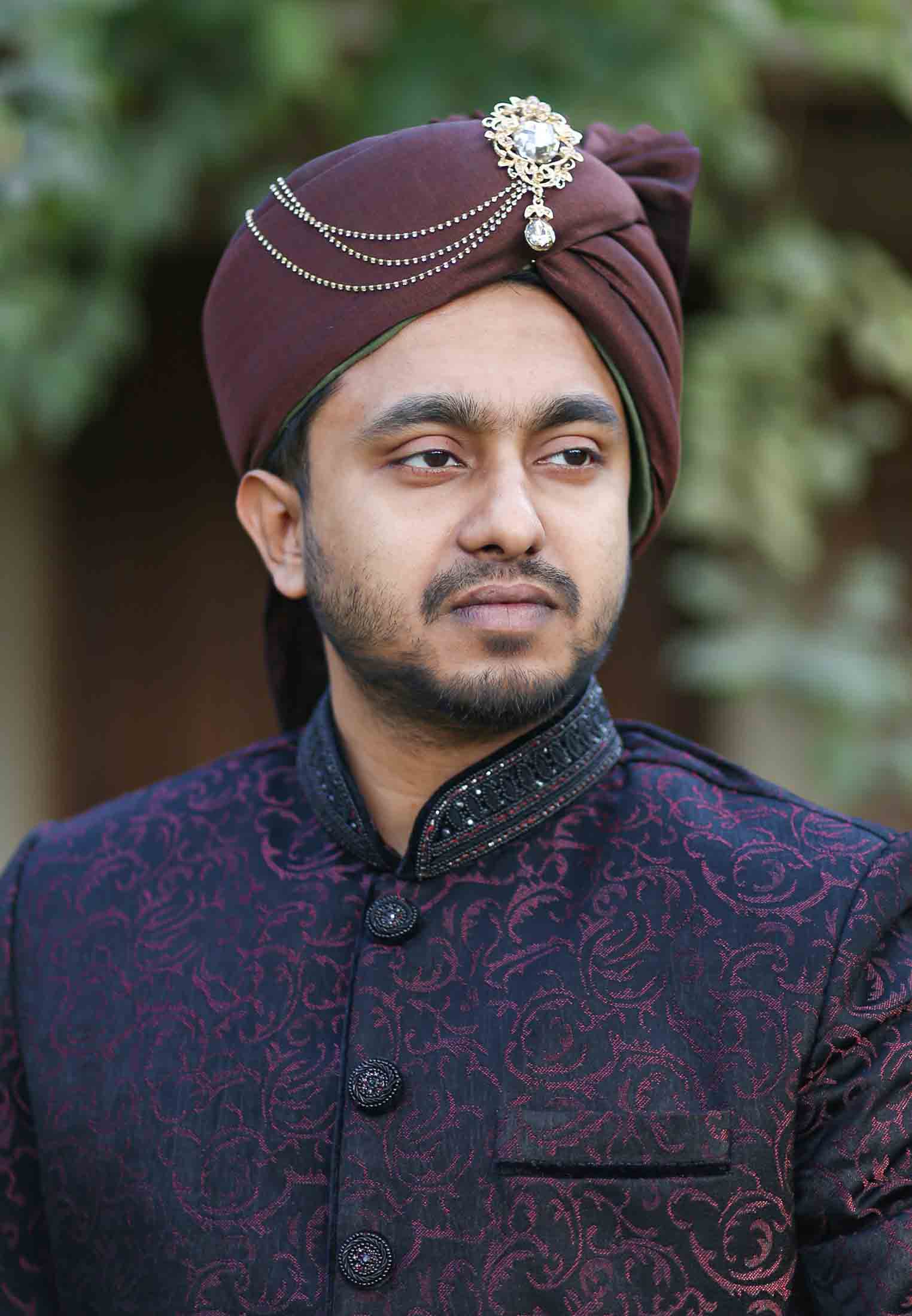Biye Bazaar | Purple Color Sherwani for Rent